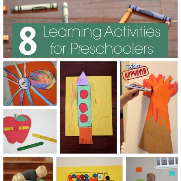 Number Toy Hunt for Preschoolers - Toddler Approved