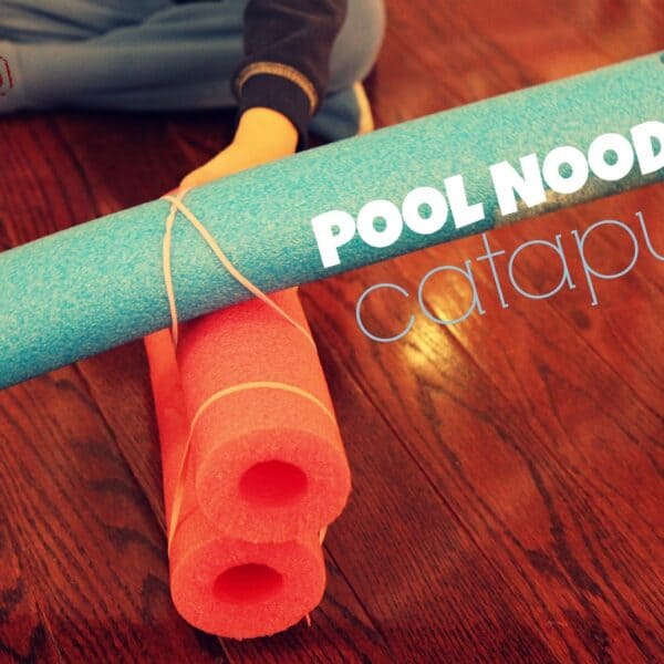 Pool Noodle Hockey for Kids - Toddler Approved