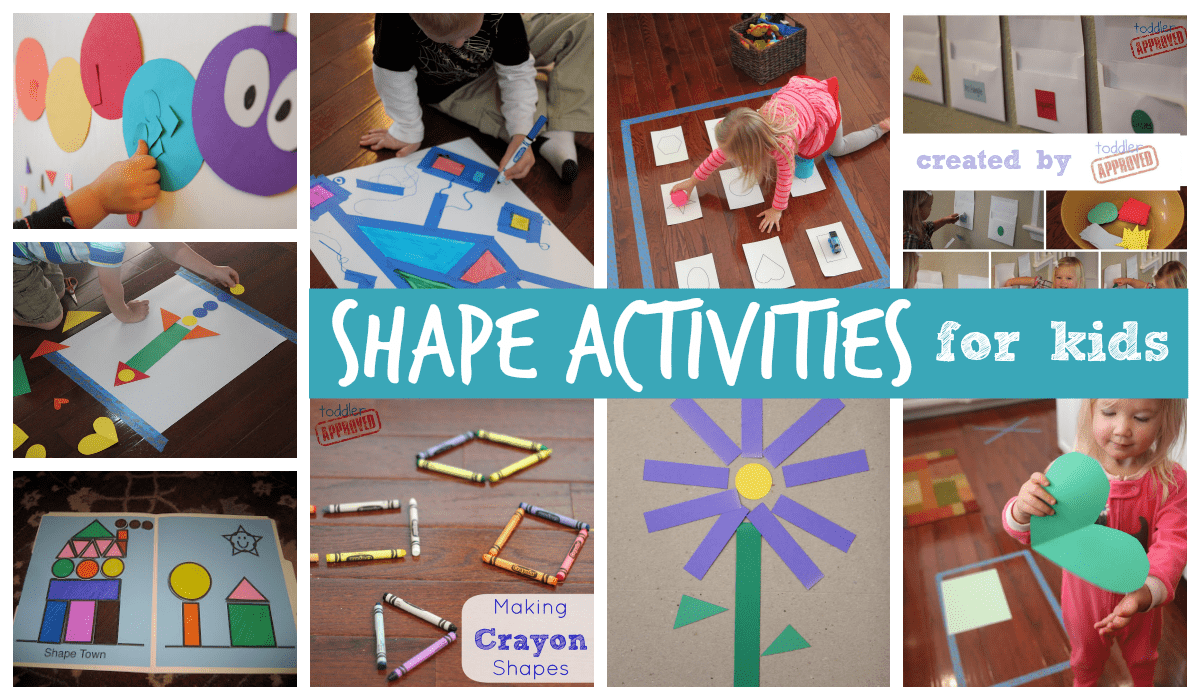25 Shape Activities And Crafts For Kids Toddler Approved 25 Shape Activities And Crafts For Kids Toddler Approved
