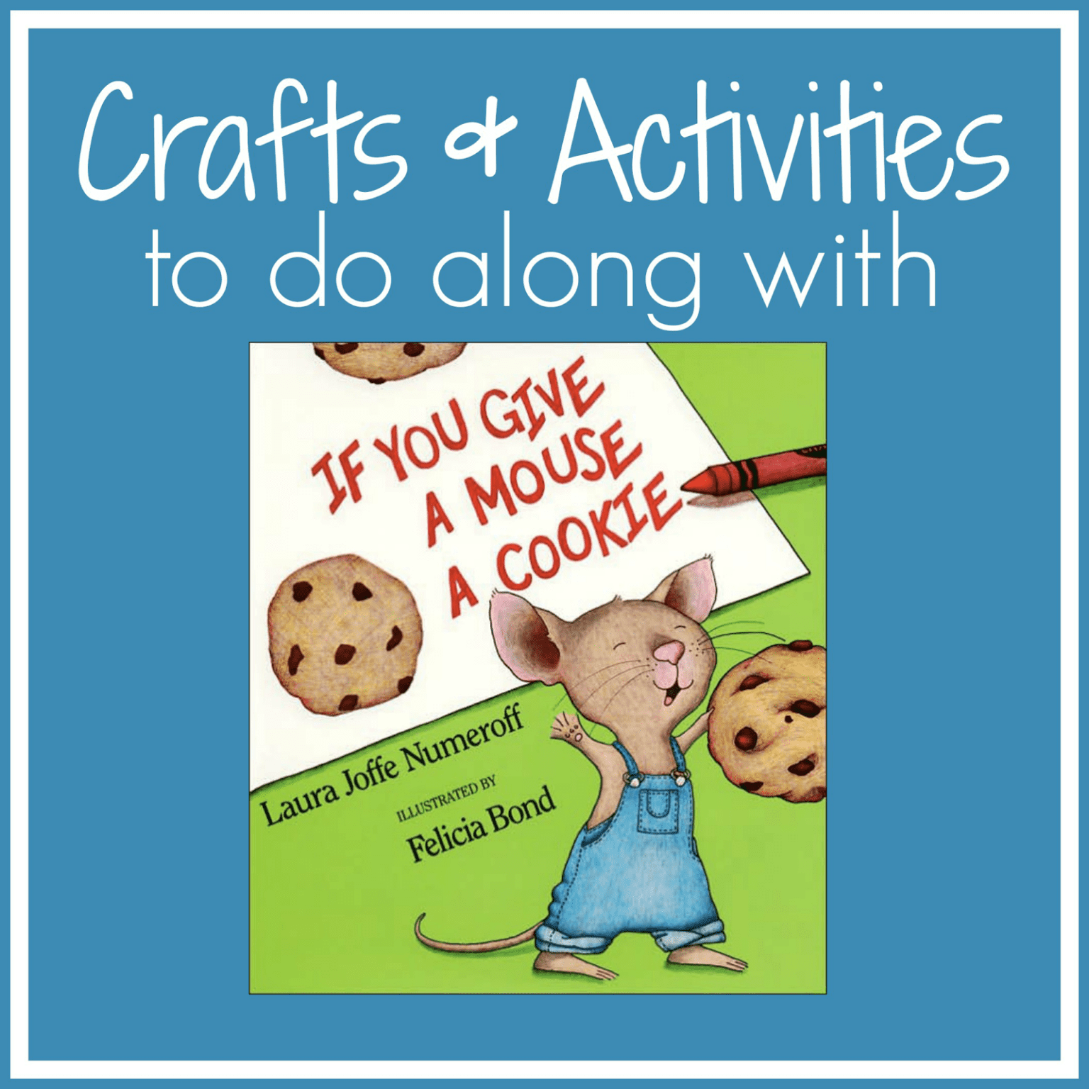 If You Give A Mouse A Cookie Number Game for Preschoolers - Toddler ...