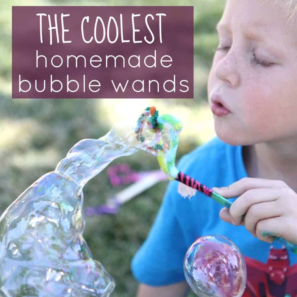 Homemade Bubble Wands For Kids Toddler Approved Homemade Bubble Wands For Kids Toddler Approved