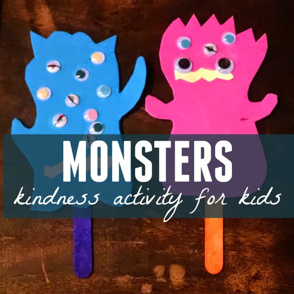 Disappearing Monsters Activity - Toddler Approved