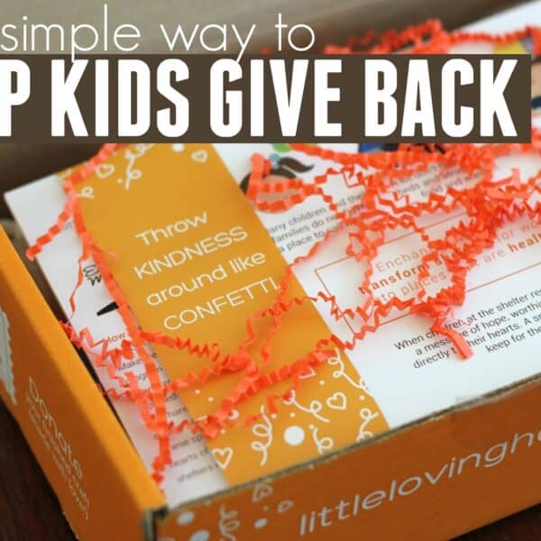 One Simple Way to Teach Kids to Give to Others This Month - Toddler ...