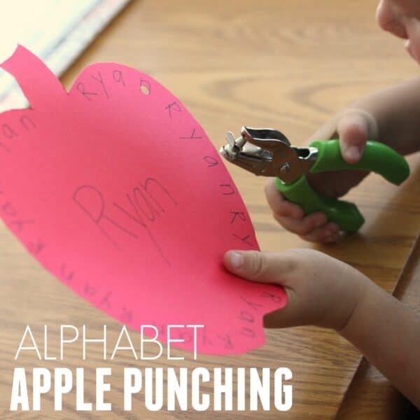 Alphabet Apple Stomp Game for Kids - Toddler Approved