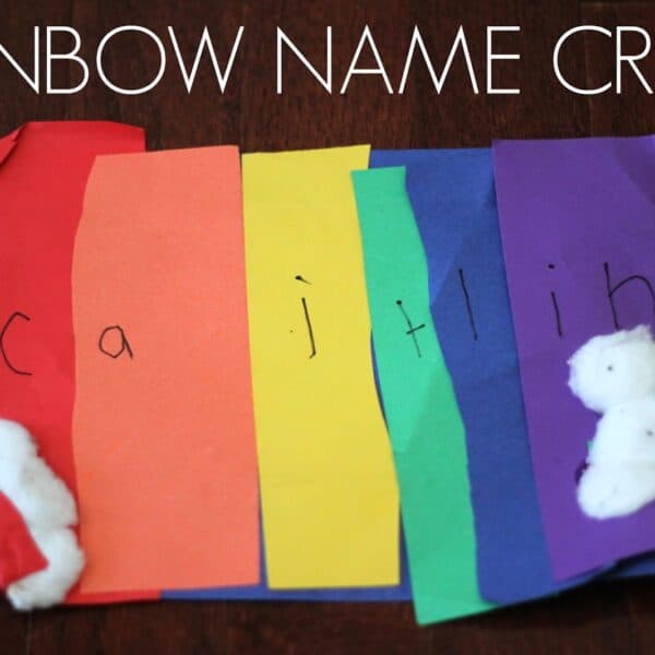 Rainbow Toast - A fun St. Patrick's Day snack idea!