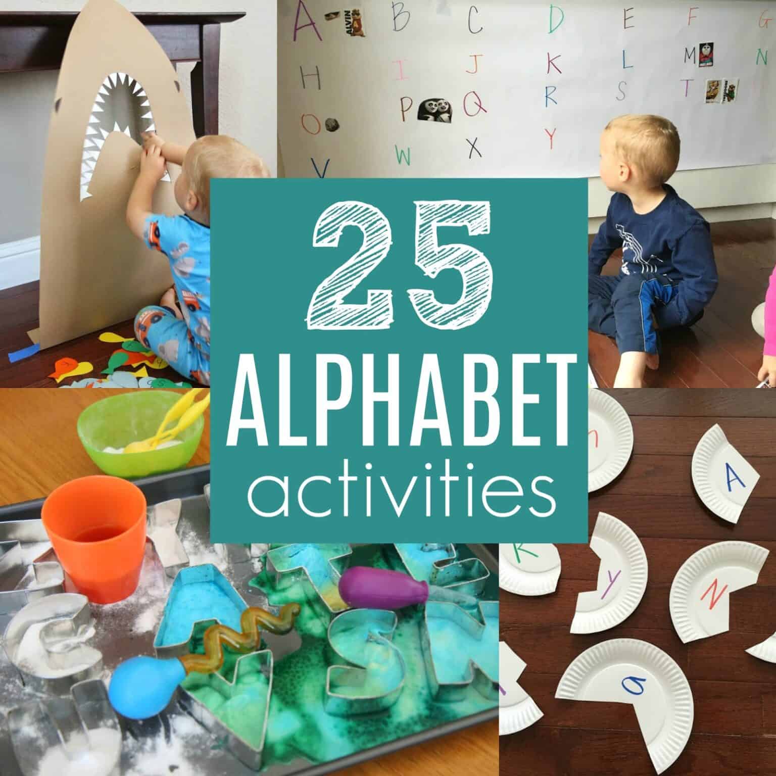 Feed the Shark Alphabet Game for Kids - Toddler Approved