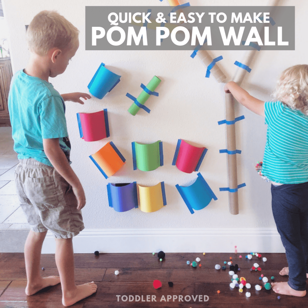 Pom Pom Toss - Toddler Approved