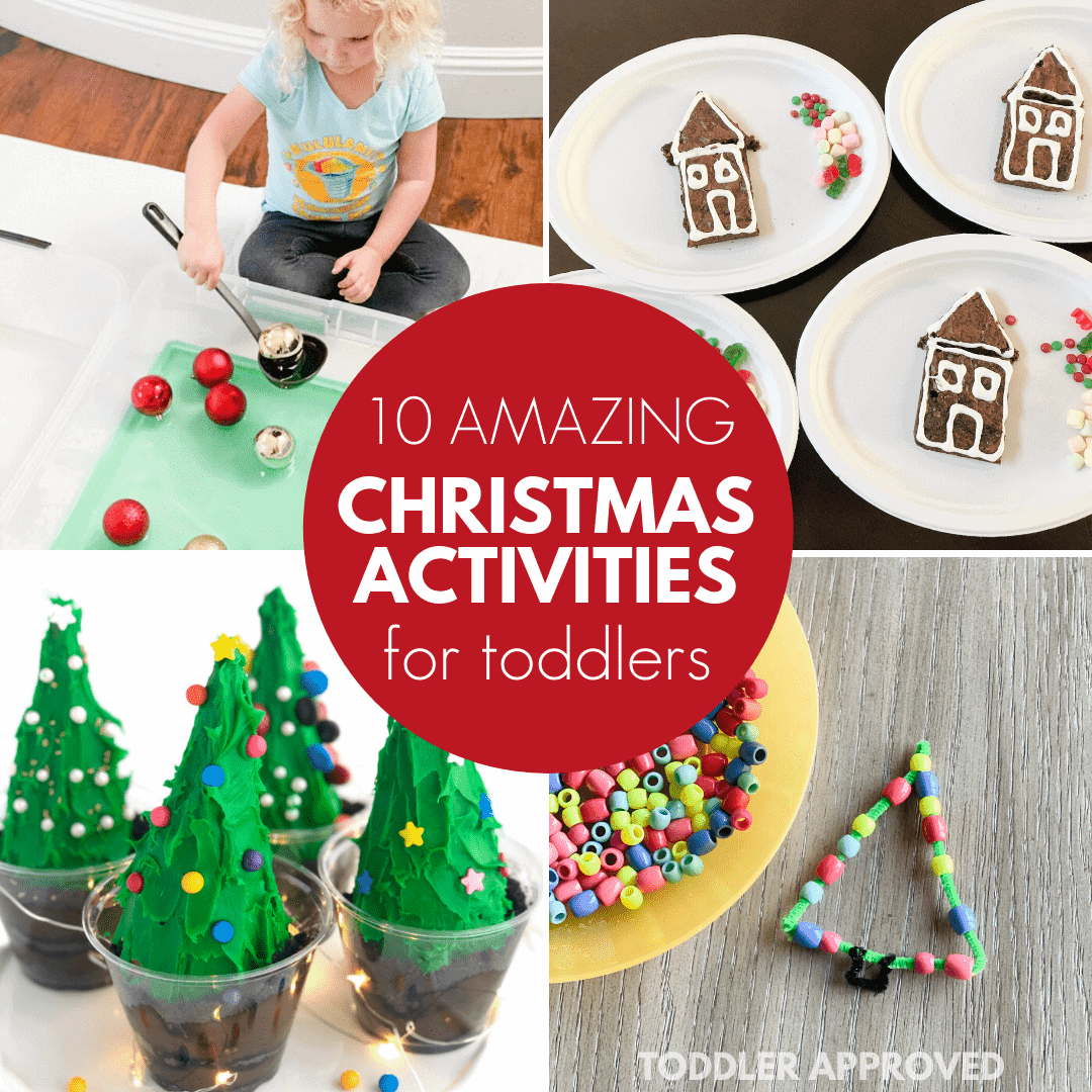 Amazing Hands On Christmas Activities For Toddlers Toddler Approved