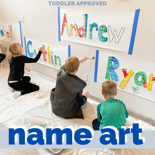 How To Make Fizzy Sidewalk Paint - Toddler Approved