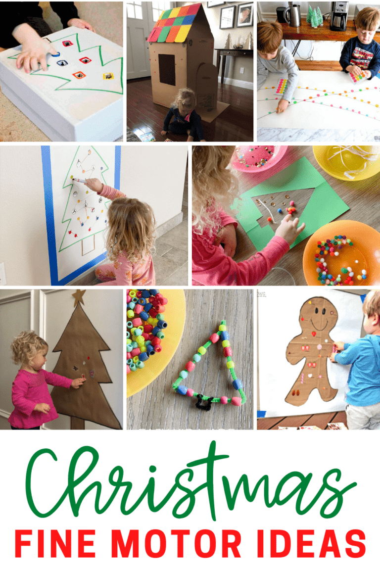 Easy to Set Up Toddler Christmas Activities - Toddler Approved