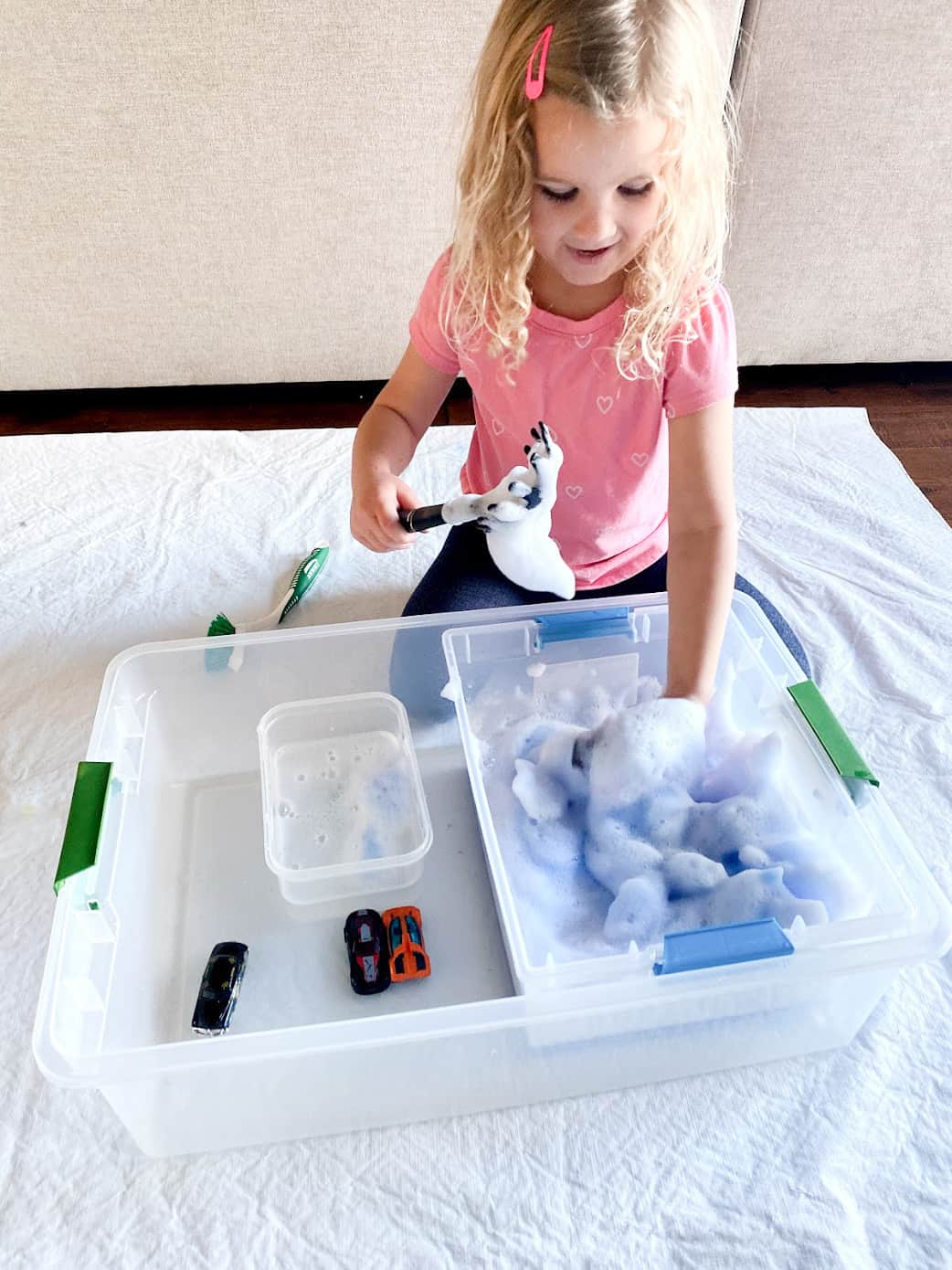 Tools to Contain the Mess with Kids - Toddler Approved