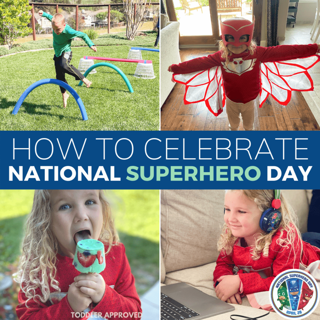 How to Celebrate National Superhero Day - Toddler Approved