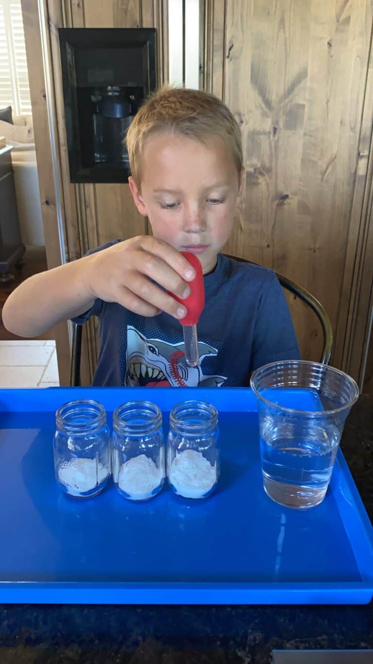 Fizzy Eruptions Science Experiment - Toddler Approved