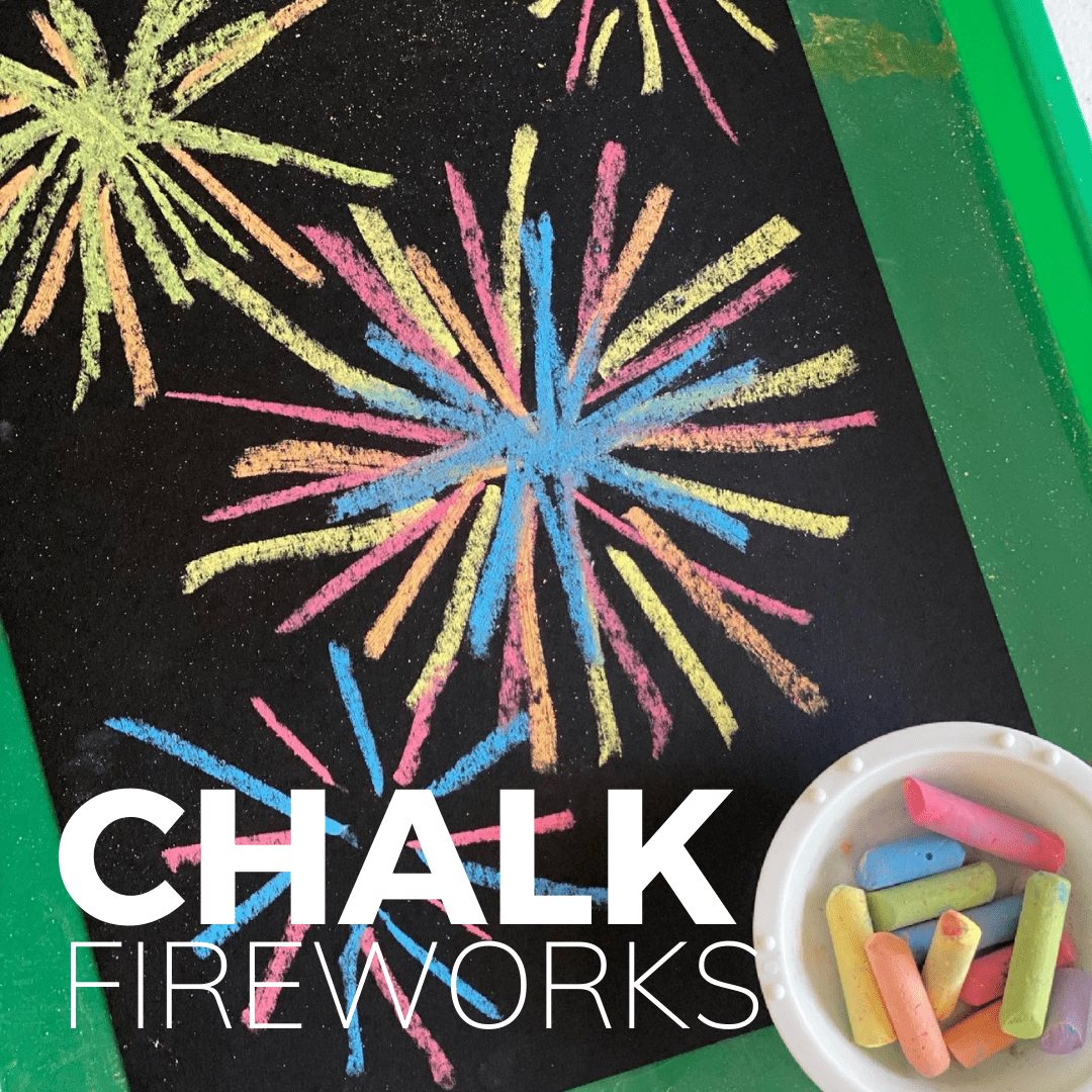 Chalk Fireworks Fine Motor Activity For Children Remumber Chalk Fireworks Fine Motor Activity For Children Remumber