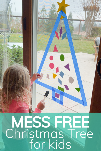 Mess Free Christmas Activity - Toddler Approved