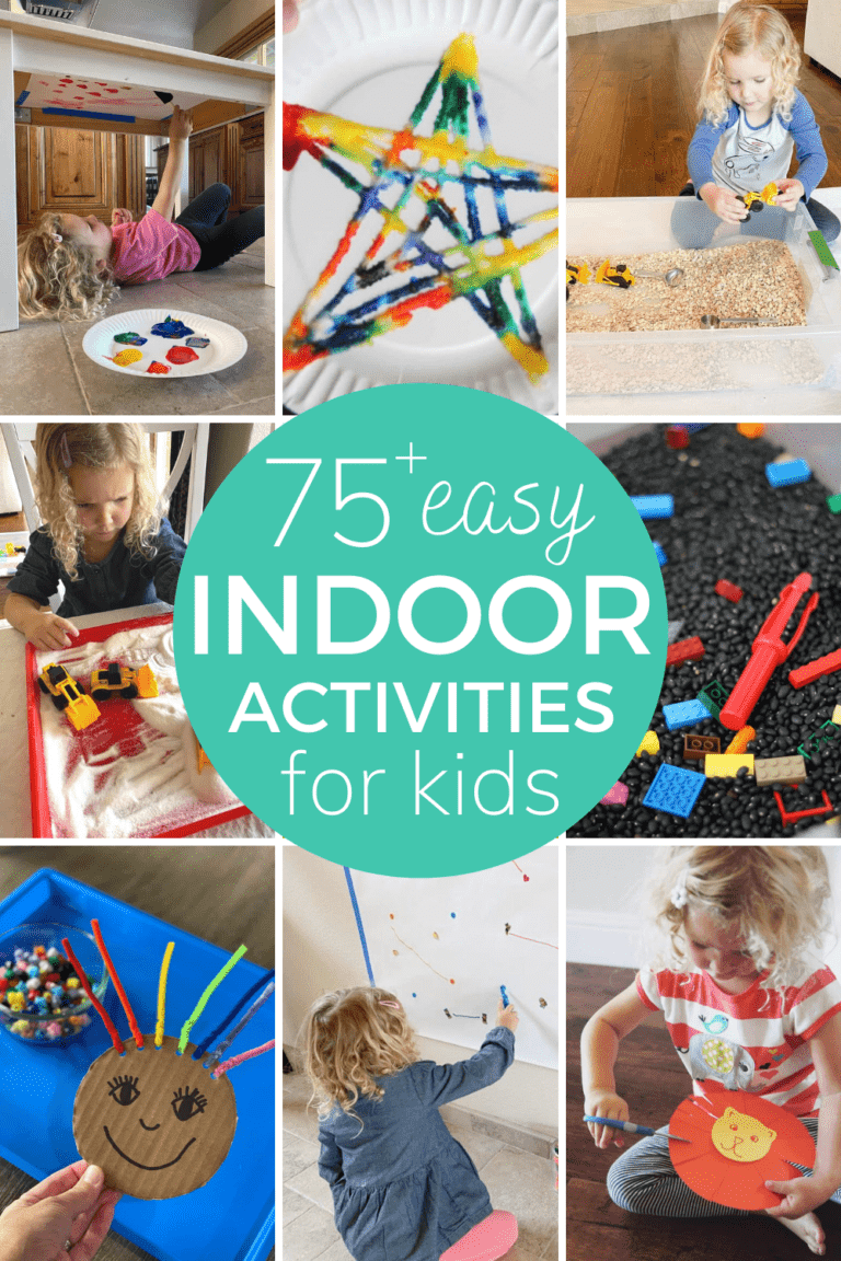 Indoor Activities for Toddlers and Preschoolers - Toddler Approved