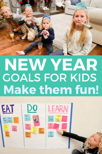 New Year's Goals for Kids - Toddler Approved