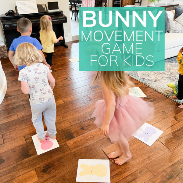 Easter Movement Game for Kids - Toddler Approved