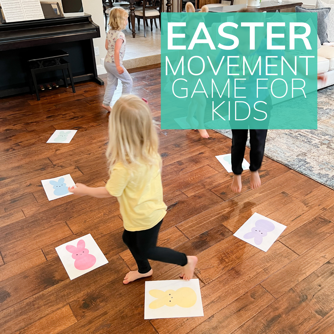Easter Movement Game for Kids - Toddler Approved