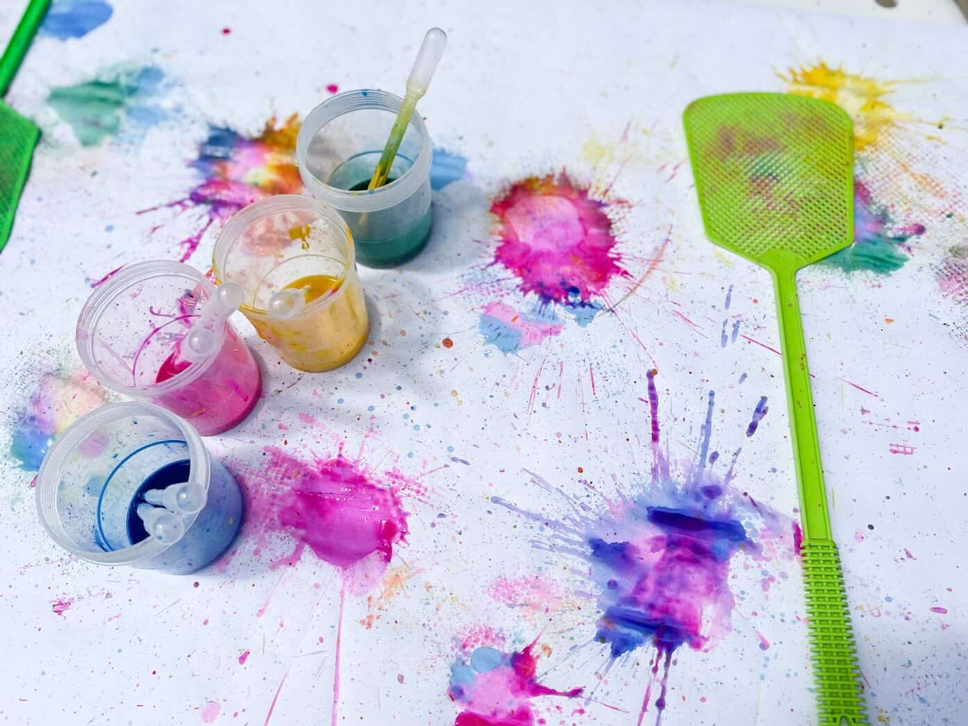 Cotton Ball Splat Painting Toddler Approved Cotton Ball Splat Painting Toddler Approved