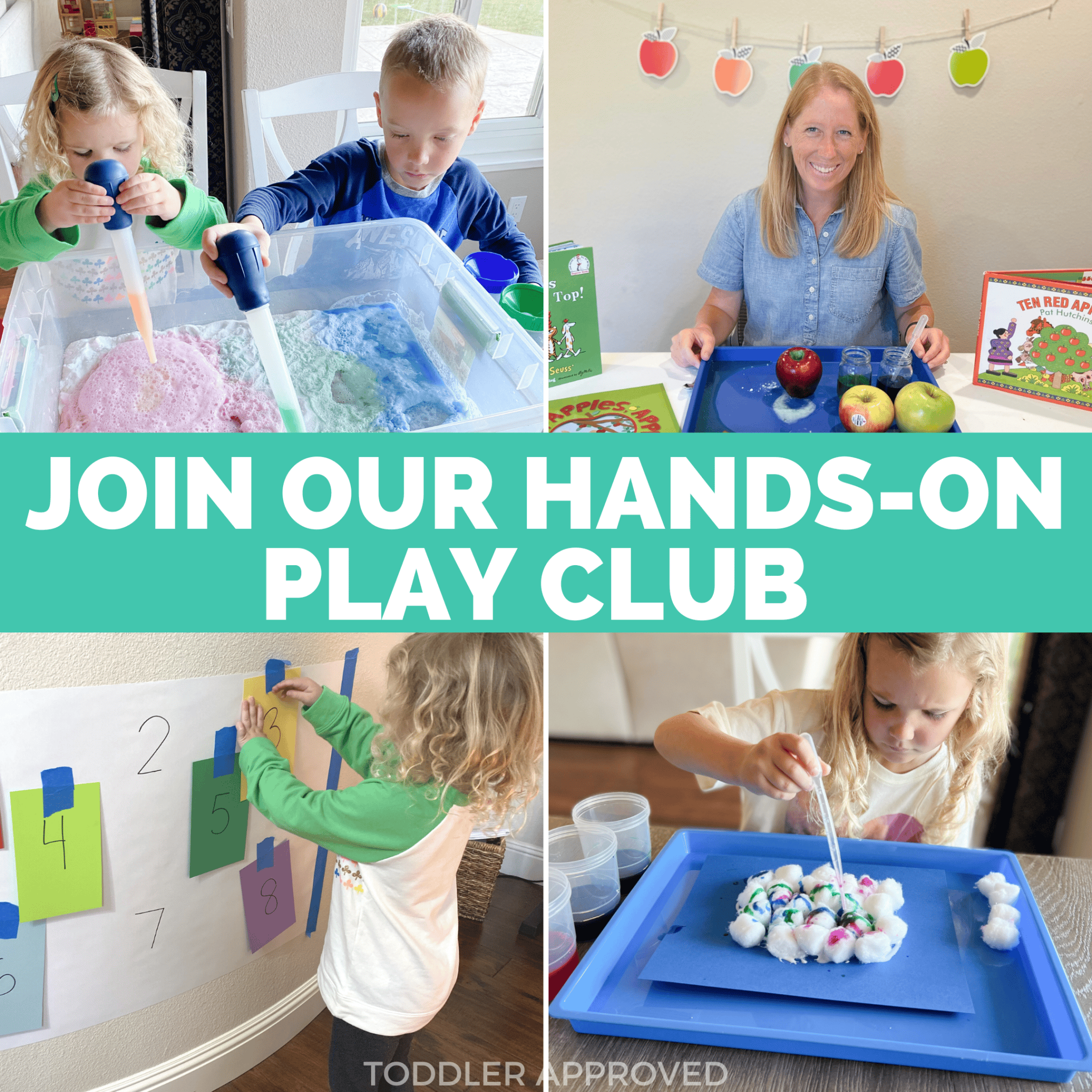 Join our Hands-On Play Club Online Community - Toddler Approved