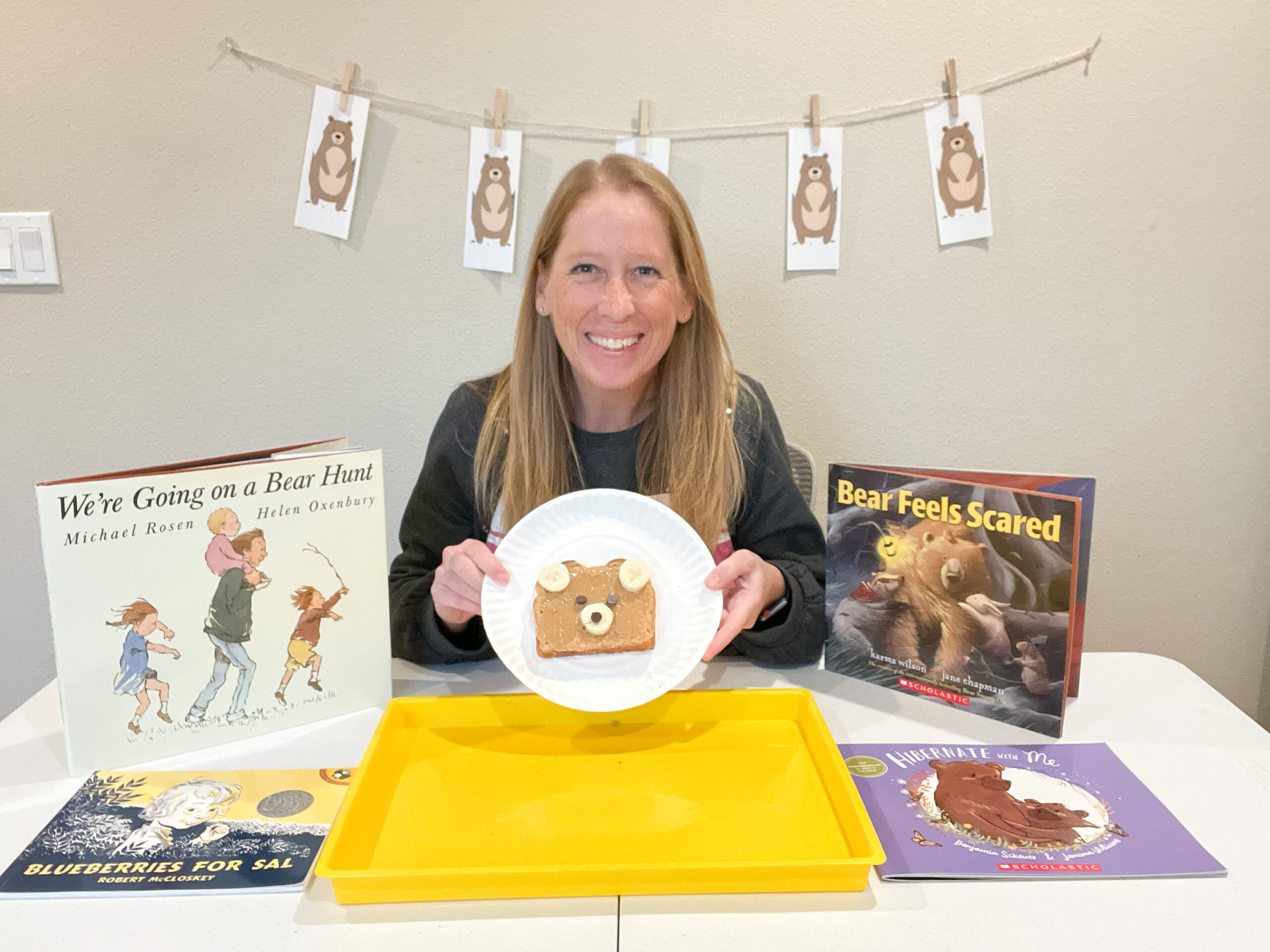 Bear Themed Virtual Classes - Toddler Approved