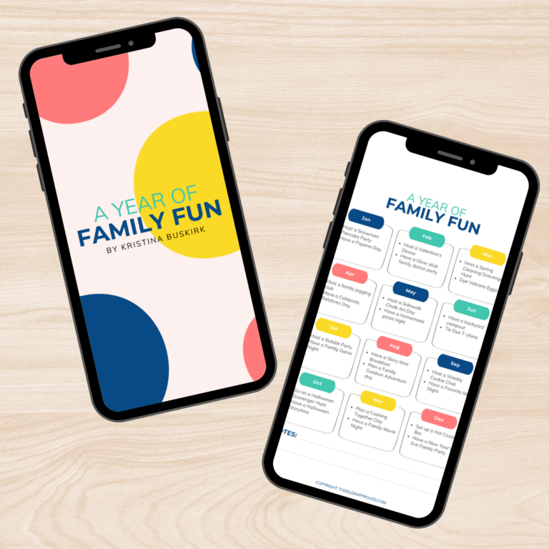 A Year of Family Bonding Activities - Toddler Approved