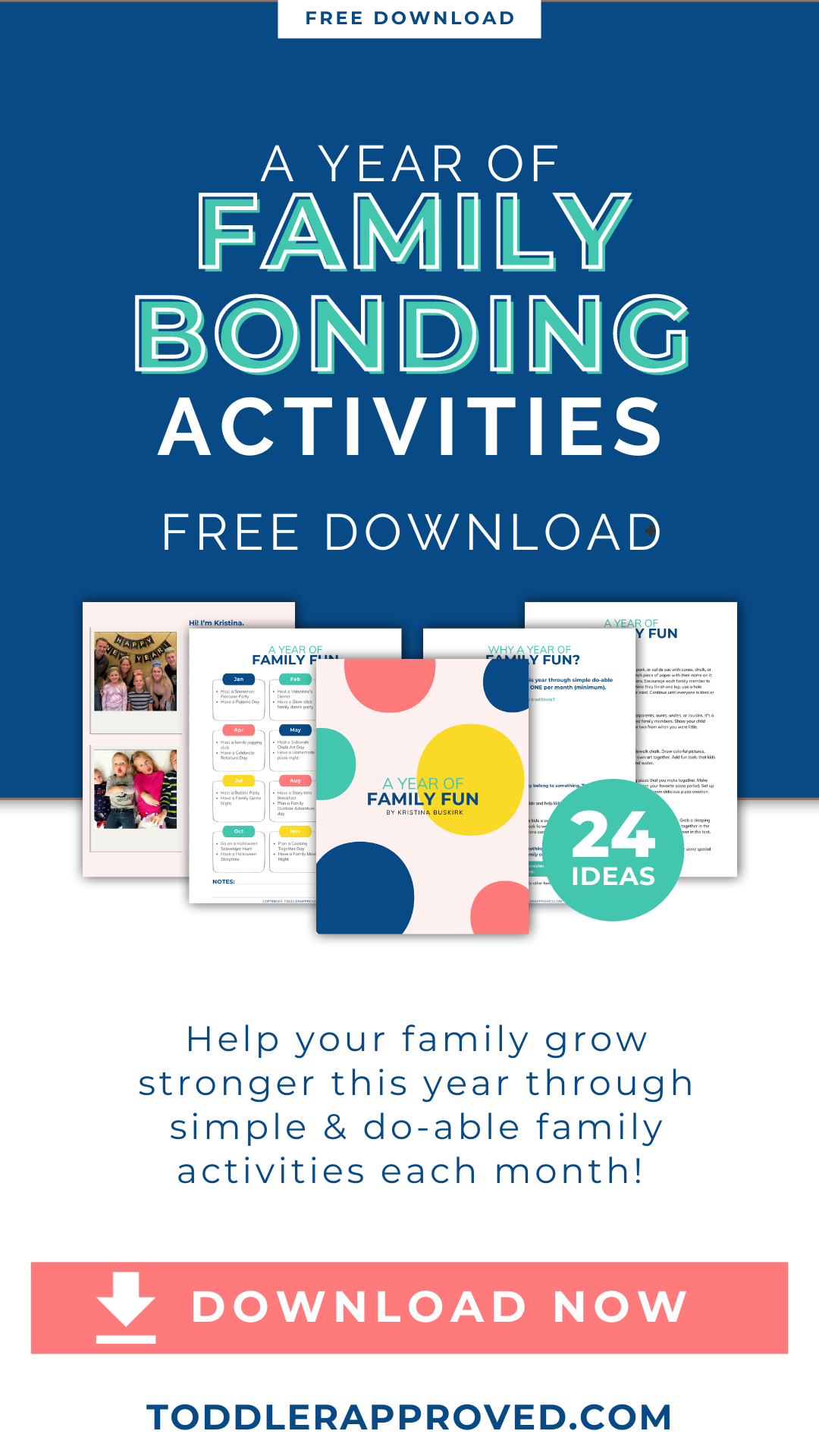 A Year of Family Bonding Activities - Toddler Approved