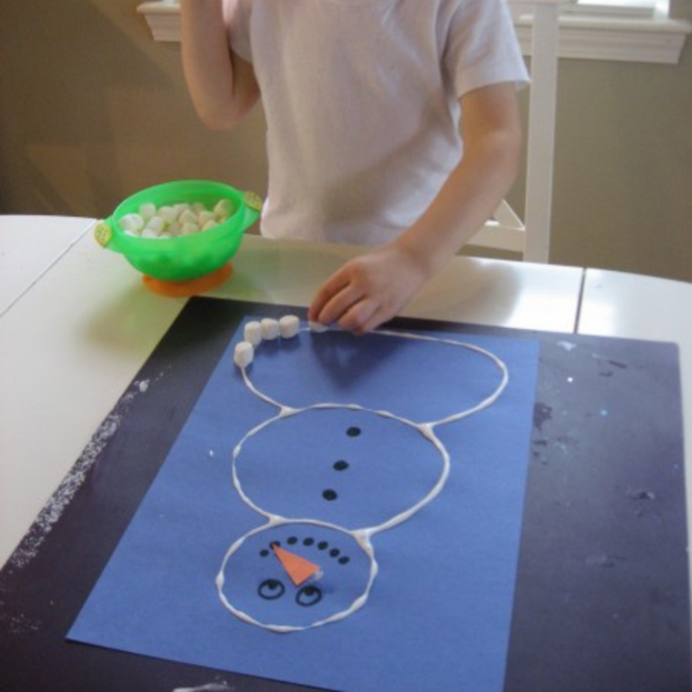 20+ Easy Snowman Crafts for Preschool - Toddler Approved