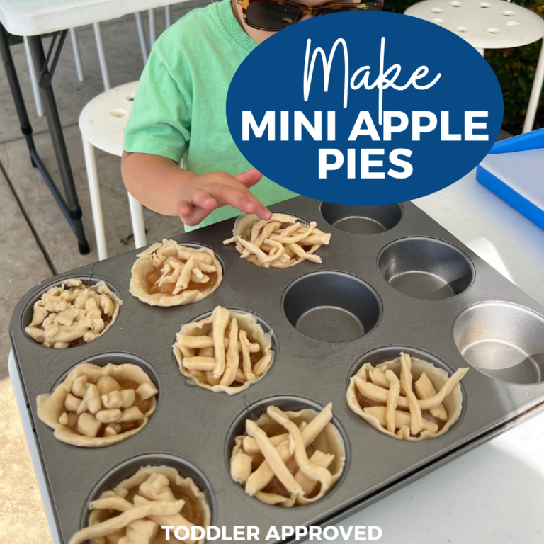 Make Mini Apple Pies with Toddlers - Toddler Approved