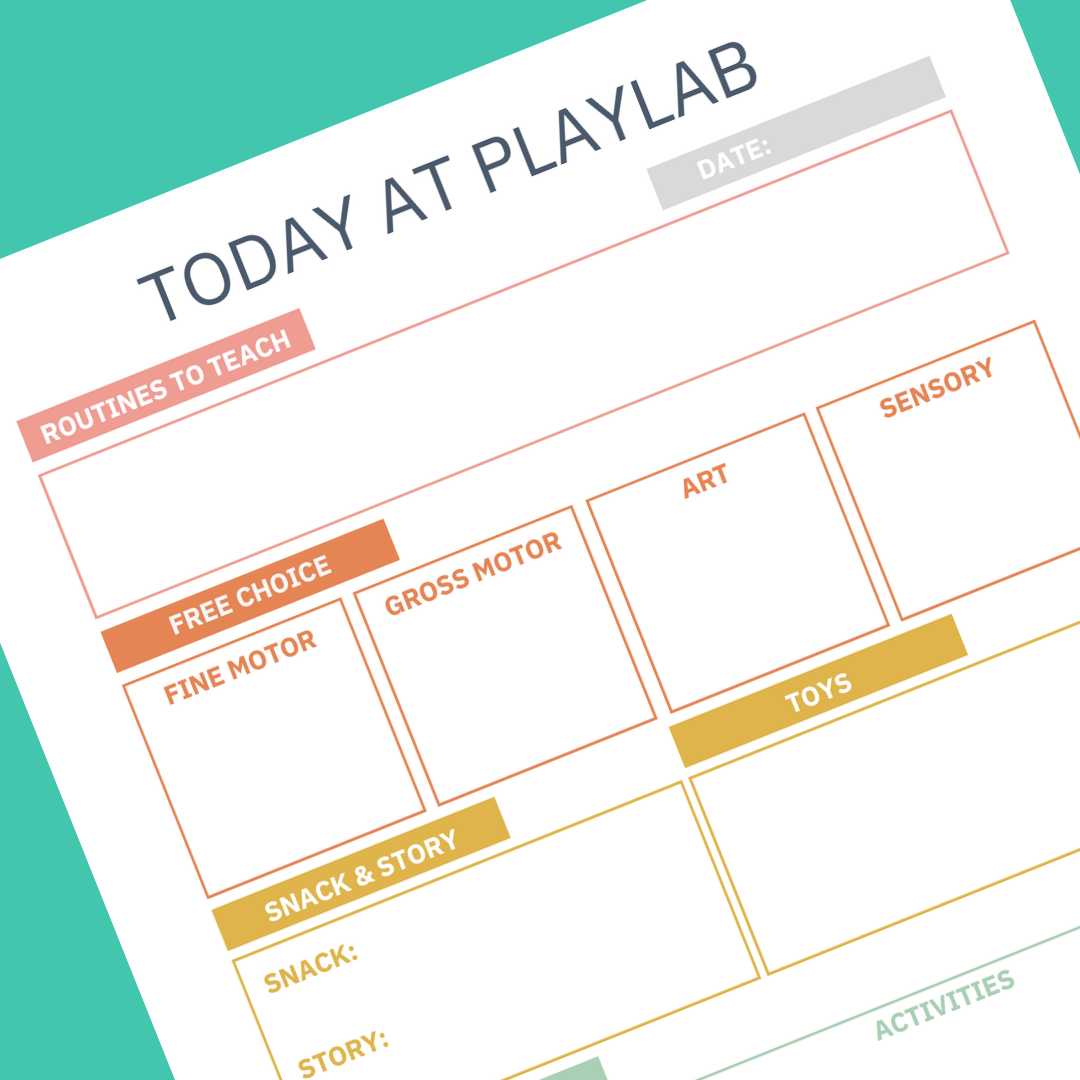 Backyard Playlab Lesson Plans for Toddlers - Toddler Approved