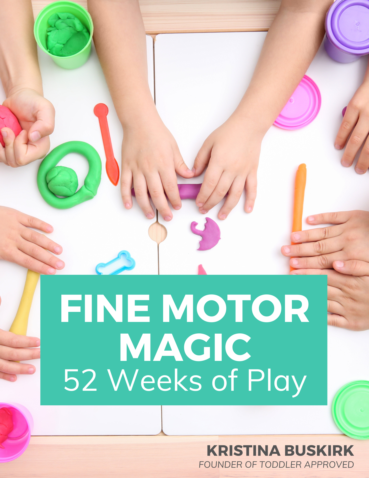 Playdough Fine Motor Activity - Toddler Approved