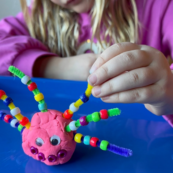 Playdough Fine Motor Activity - Toddler Approved
