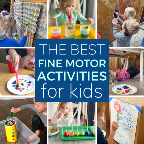 Fine Motor Activities for Preschoolers - Toddler Approved