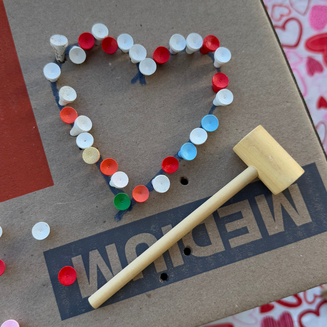 Preschool Fine Motor Activity for Valentine's Day - Toddler Approved